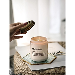 Godmother Definition Candle, Godmother Proposal Gift, Godmother Gifts, God Mother Candles Gifts, Godmother Gifts from Godchild, Birthday Christmas Gifts for Godmother, Vanilla &Lavender Scented Candle