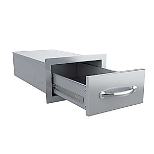 SUNSTONE B-SD6 14-Inch Flush Single Access Drawer