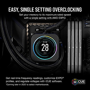 CORSAIR VENGEANCE DDR5 64GB (2x32GB) DDR5 6000MHz CL40 AMD EXPO Intel XMP iCUE Compatible Computer Memory – Gray (CMK64GX5M2B6000Z40)