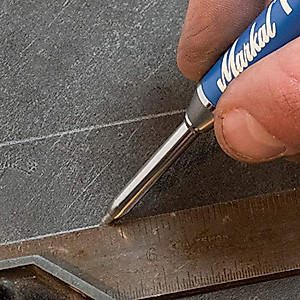 Markal - 96273 -Break Resistant Refills for Markal Pro Holder #96270, 2.8mm Diameter x 125mm Long, Graphite Color - 6 Pack