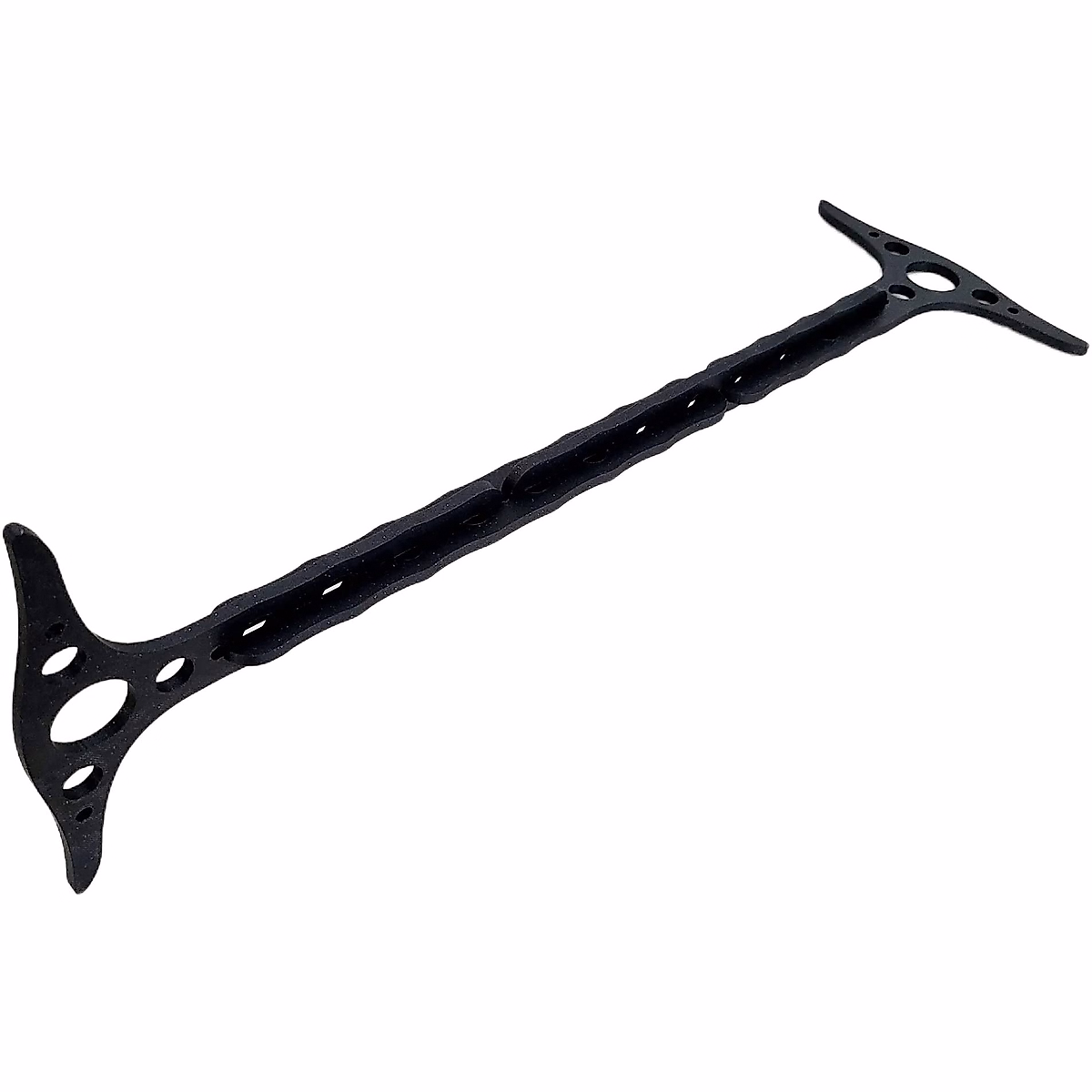 1, 2, & 3 Yard Collapsible Niddy Noddy for Spinning Yarn (Sparkly Glitter Shining Black)