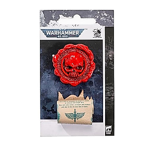 Starforged Purity Seals Adepta Sororitas Grey Knights Ultramarines Brooch Pendant Warhammer 40K-Astartes Skull