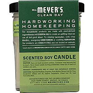 Mrs. Meyers Clean Day Candle - Iowa Pine, 4.90-Ounce (Pack of 2)