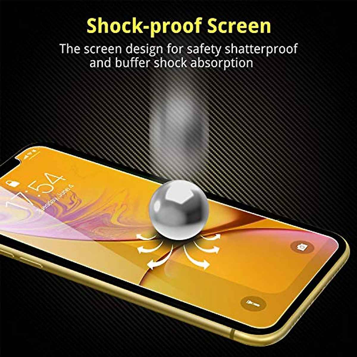 UNBREAKcable Screen Protector for iPhone 11/ iPhone XR [3-Pack] [99.99% HD Clear] [Easy Installation Frame] [9H Hardness] [Full Coverage] [Bubble Free][Free Alignment Tool, Anti-Scratch][ Anti-Fingerprint] for Apple 6.1''