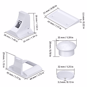 Child Safety Magnetic Cabinet Locks, AOSITE 12 Pack+3 Keys Baby Proofing Magnetic Drawer Locks for Kitchen with Adhesive No Drilling or Screws Fixed, 4 Baby Safety Cabinet Locks for Knobs