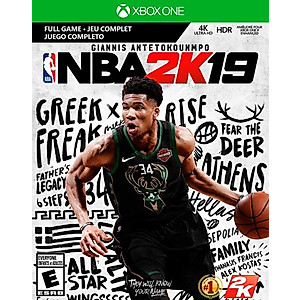 Newest Microsoft Xbox One S 2TB Hard Drive NBA 2K19 Bundle Console (4K Ultra HD Blu-ray) with Wireless Controller | Dolby Atmos Sound | Wi-Fi | USB 3.0