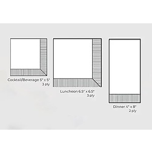 IHR Ideal Home Range Cocktail Napkins Disposable 3-Ply Paper Party Napkin Pack, 5" x 5", Holy Family, 20-Count