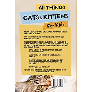 All Things Cats & Kittens For Kids: Filled With Plenty of Facts, Photos, and Fun to Learn all About Cats