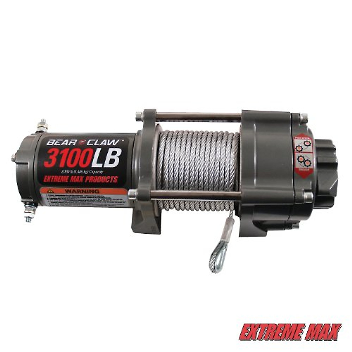 Extreme Max 5600.3072 Bear Claw ATV Winch - 3100 lbs.