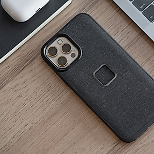 Peak Design Unisex Mobile Everyday Fabric Case iPhone® 13 Pro Max Charcoal One Size One Size