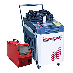 LYXC 2000W 2 in 1 Integrated Fiber Laser Welding Machine 220V Single Phase Handheld Max Laser Welder Machine With Water-cooler chassis 360° Welding for Welding&Weld Seam Cleaning