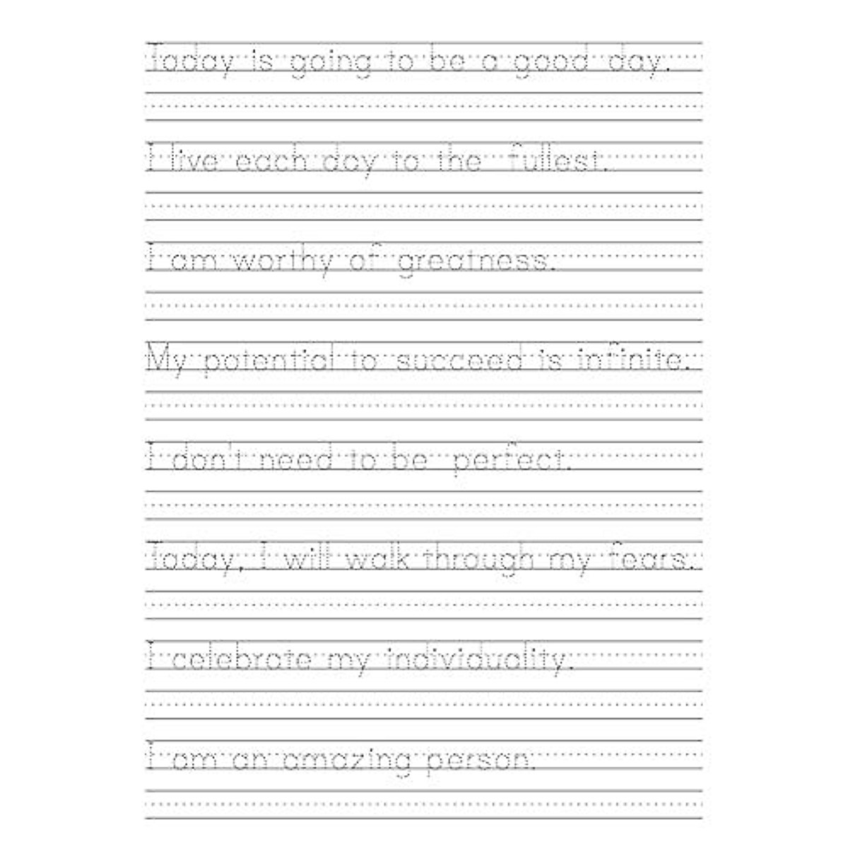 Print Handwriting Workbook for Teens: Improve your printing handwriting & practice print penmanship workbook for teens and tweens