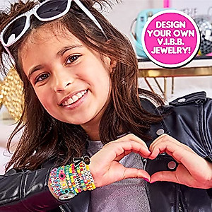 L.O.L. Surprise! O.M.G. Double Feature Ultimate Jewelry Studio, Over 2500 Beads, Create 50+ Pieces of Jewelry Doll Charms, Alphabet Beads & Stickers, Bead Kit for Kids Ages 6, 7, 8, 9