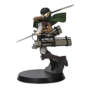 Sega On Titan Survey Corps 7" Mikasa Ackerman Action Figure with 3D Maneuver Gear