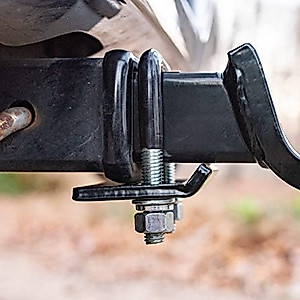 Hefty Haul Trailer Hitch Tightener for 1.25" and 2" Hitch Anti Rattle, Heavy Duty Steel, Anti Rattle Hitch Tightener 2 Inch, Trailer Hitch Accessories, Hitch Clamp, Tow Hitch Stabilizer, 1 Pack