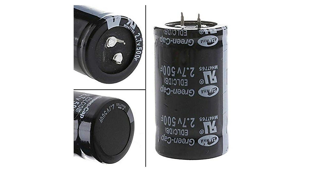 6PCS 2.7V 500F Super Capacitors: Protect Car Battery & Power