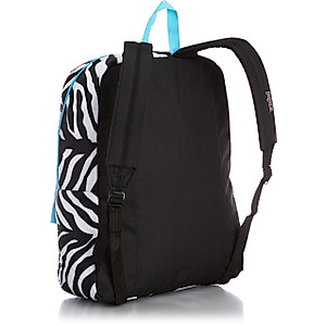 Jansport Overexposed Miss Zebra/Mammoth Blue T08W0CX