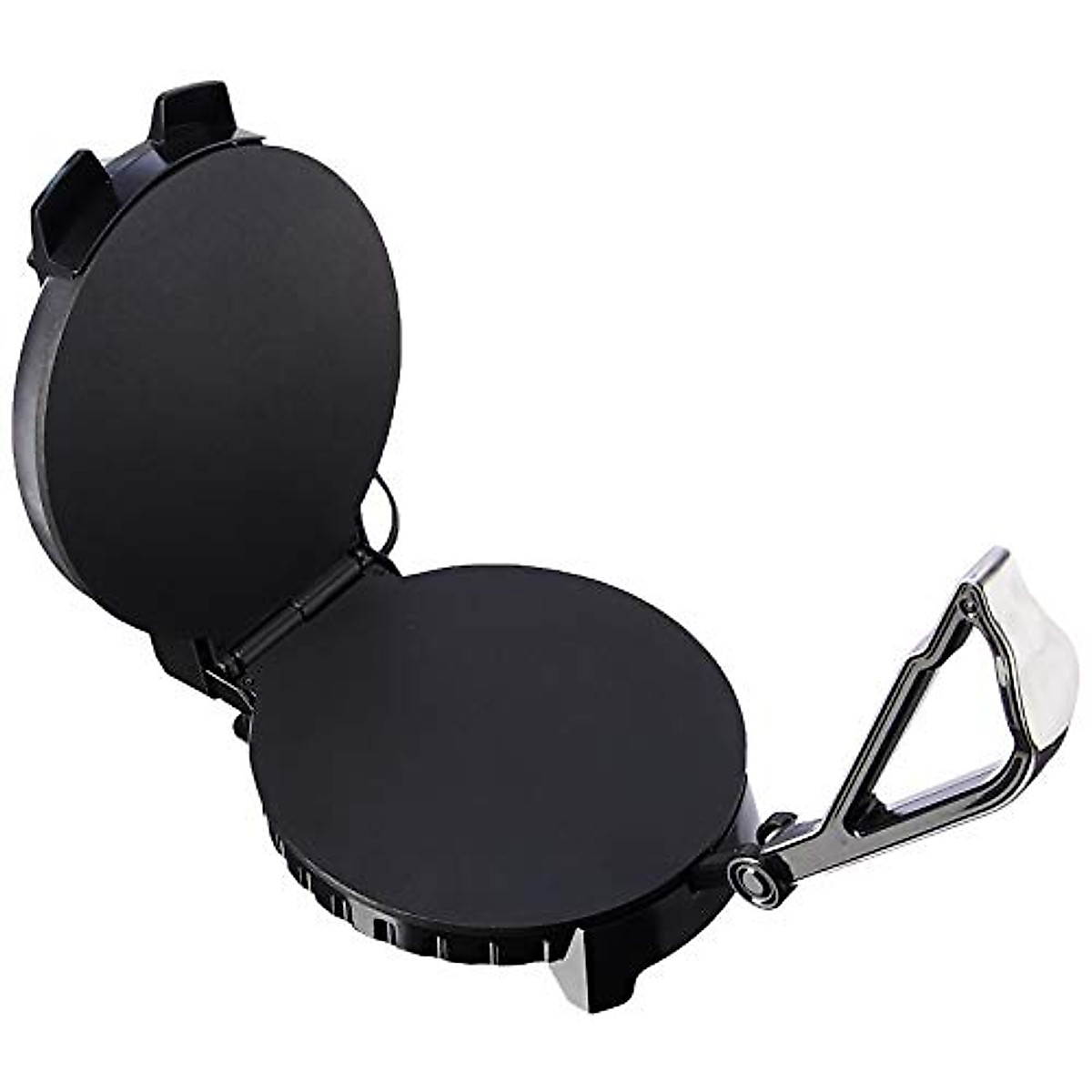 Brentwood Electric Tortilla Maker Non-Stick, 10-inch, Brushed Stainless Steel/Black