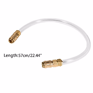 YIYIBYUS Bleed Tube with Bridge Tube,Bleed kit Filler kit Compatible with Seastar Hydraulic Steering Systems