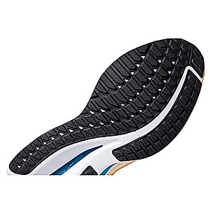 Mizuno Men's Wave Inspire 19 Running Shoe, Ink Blue/Bird of Paradise, 10