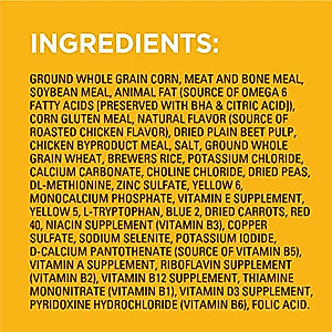 Pedigree Complete Nutrition Adult Dry Dog Food Roasted Chicken, Rice & Vegetable Flavor Dog Kibble, 30 lb. Bag