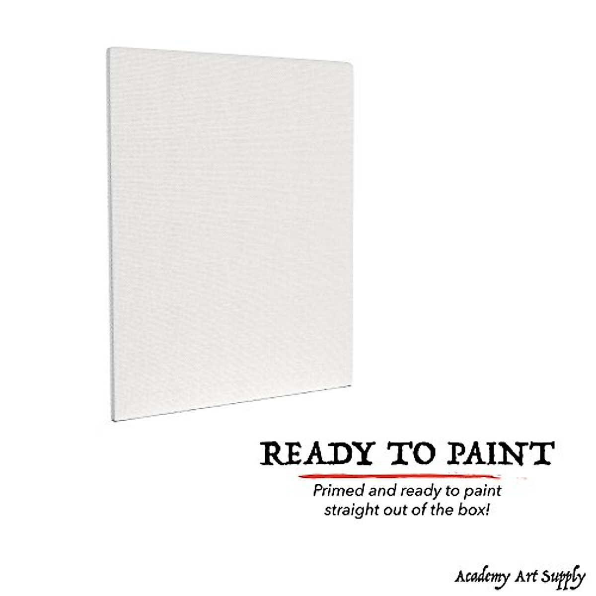 Academy Art Supply Canvases Panels 5 x7, 8 x 10, 9 x 12, 11 x 14 inch - 100% Cotton Artist Blank Canvas Board for Oil Painting, Pre-gessoed, Primed, Acid-Free Blank Canvas - Pack of 28