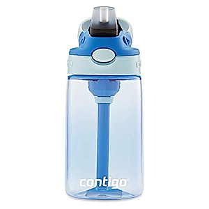 Contigo Kids Straw Water Bottle with AUTOSPOUT Lid, 14oz, Cotton Candy