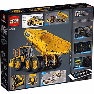 LEGO Technic 6x6 Volvo Articulated Hauler (42114) Building Kit, Volvo Truck Toy Model for Kids Who Love Construction Vehicle Playsets (2,193 Pieces)
