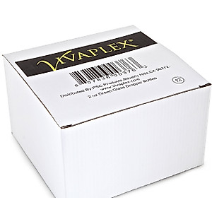 Vivaplex, 12, Green, 2 oz Glass Bottles, With Glass Eye Droppers