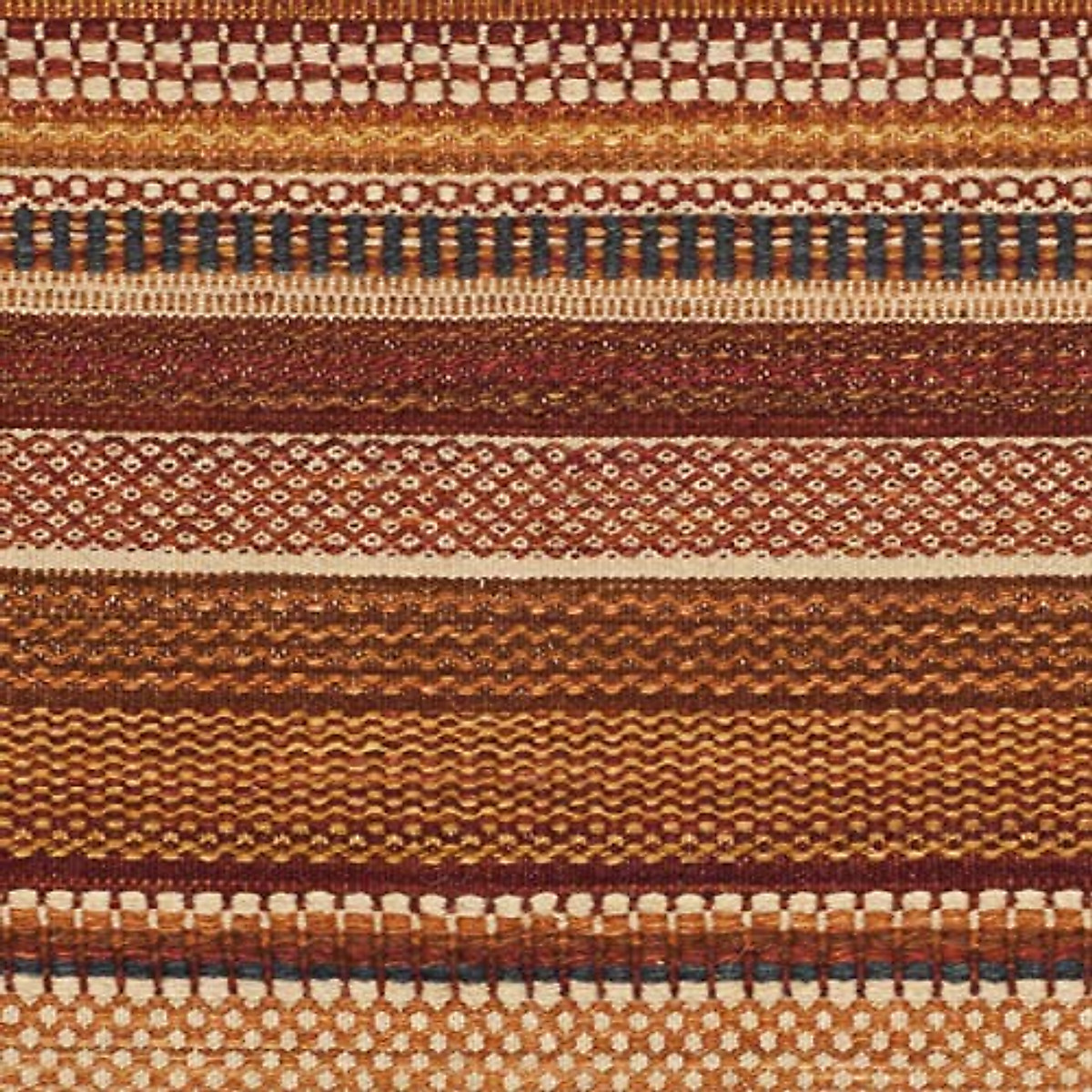 SAFAVIEH Kilim Collection 8' x 10' Rust KLM951B Handmade Flatweave Wool Area Rug