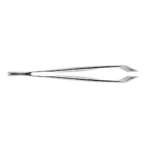 Shun DM0901 Cutlery Fish Bone Tweezers, Culinary Tweezers Ideal for Removing Pin Bones and Feathers from Fish and Poultry, Tapered, Flat Tip, Secure Grip, Stainless Steel Construction,Silver,4 inch