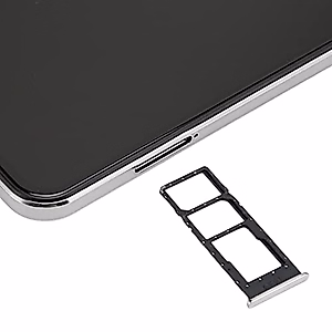 soobu Cell Phone, Quad Core Smart Phone 5000mAh Battery 4G Network Face Unlocking 4GB RAM 64GB ROM 6.5Inch for School (White)