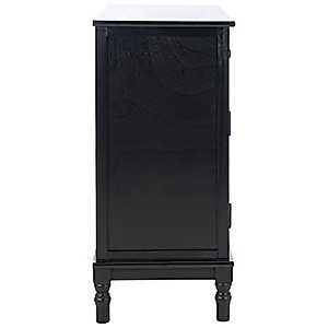 Safavieh Home Collection Tate Black 2-Drawer 2-Door Buffet Sideboard Table CNS5721B, 0