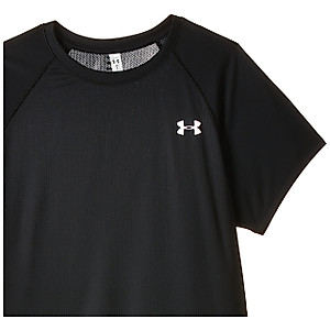 Under Armour Men's Speed Stride Short-Sleeve T-Shirt , Black (001)/Reflective , Small