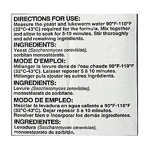 Red Star Active Dry Yeast 16 oz (1 pound) size