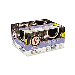 Victor Allen's Coffee French Vanilla and Morning Blend Flavored Coffee Pods for Keurig K-Cup Brewers