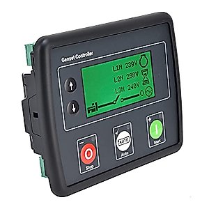 Diesel Generator Control Panel, Self-Starting Genset Controller Alarm Indication DSE4520 for 3-Phase Mains Detection for EFI Engine