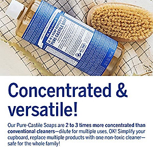 Dr. Bronner's Pure-Castile Liquid Soap - Peppermint 32 Ounce