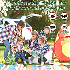 Dwcom 2 Pack Mosquito Repellent Outdoor Patio, DEET Free, 8oz Citronella Candles Outdoor, Bug Candles Repellent Outdoor, Mosquito Candle Indoor