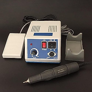 Finlon 35K RPM Micromotor Polisher Micro Motor Handpiece Polishing Handpiece Electric Micromotor Polishing Machine (A-90) For Lab,Jewelry,Ceramics,Silicone,Glasswork,Woodcarving, Artware