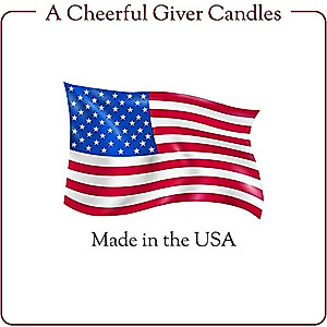 A Cheerful Giver - Sunflower & Driftwood - 24oz Large Scented Candle Jar with Lid - Cheerful Candle - 135 Hours, Candles Gifts for Women, Yellow