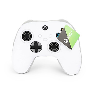 Jay Franco Xbox Controller Plush Shaped Pillow - Super Soft Gaming Pillow - Polyester Microfiber, 11 Inches