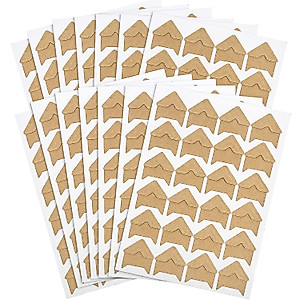 DERAYEE 12 Sheets/288 PCS Photo Corner Stickers, Self-Adhesive Photo Mounting Corners for Scrapbooking Photo Album Diary DIY Craft Paper