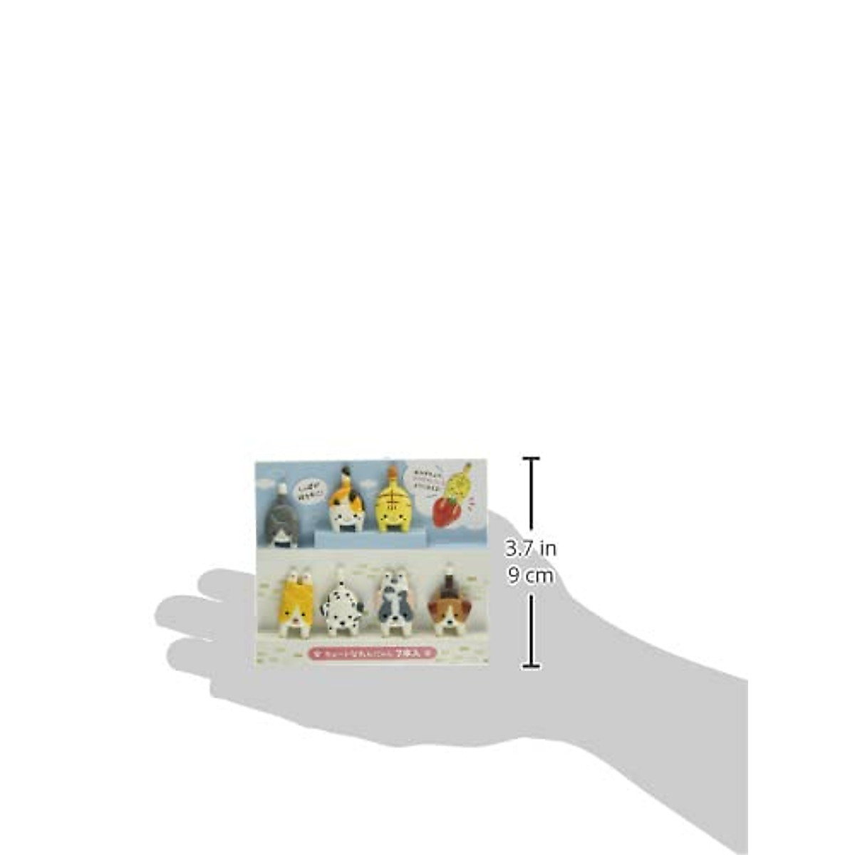 Torune Food Picks Bento Lunch Box, Cats, About 2-2.5 inches, Assorted