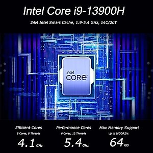 2023 Newest HP ENVY Laptop, 16" WQXGA IPS TouchScreen, Intel Core i9 13900H (14 core), GeForce RTX 4060, 64GB DDR5 RAM, 1TB SSD, Wi-Fi 6E, Backlit keyboard, Quad Speakers, Fast Charge, Windows 11 Home