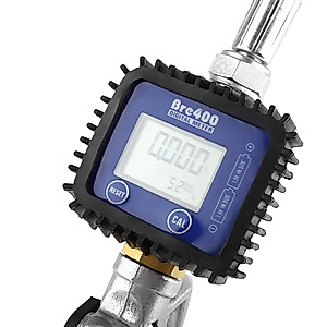 Oil Nozzle with Nozzle Digital Flowmeter, Digital Fueling Meter Nozzle Oil Lubricant Nozzle 1-35 L/min