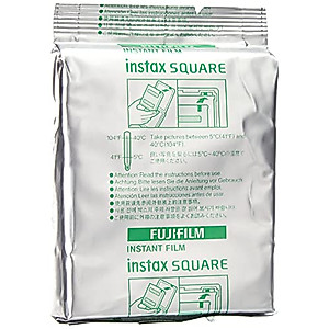 Fujifilm Instax Square Black Film - 10 Exposures