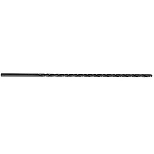 HSS Extra Long Drill Bit, Straight Shank Size: 5/32" x 8"