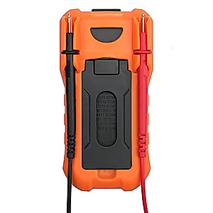 Proster Autoranging Multimeter 6000 Counts AC DC Current Tester Voltage Meter Volt Ohm Meter with Alligator Clips TRMS NCV Temperature Capacitance Diode Audible Continuity Meter