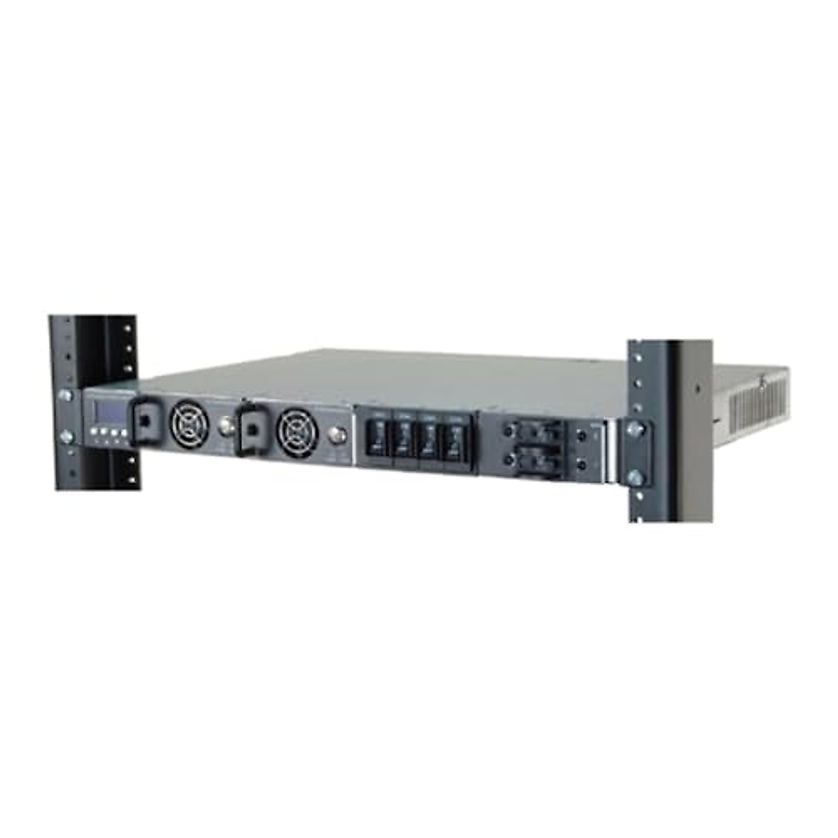 Innovative Circuit - ICT-IPS-BMMD - Modular Power Series 1RU Redundant Hot Swap Power System, -48VDC, Battery Management Module with Dual Circuit Breaker